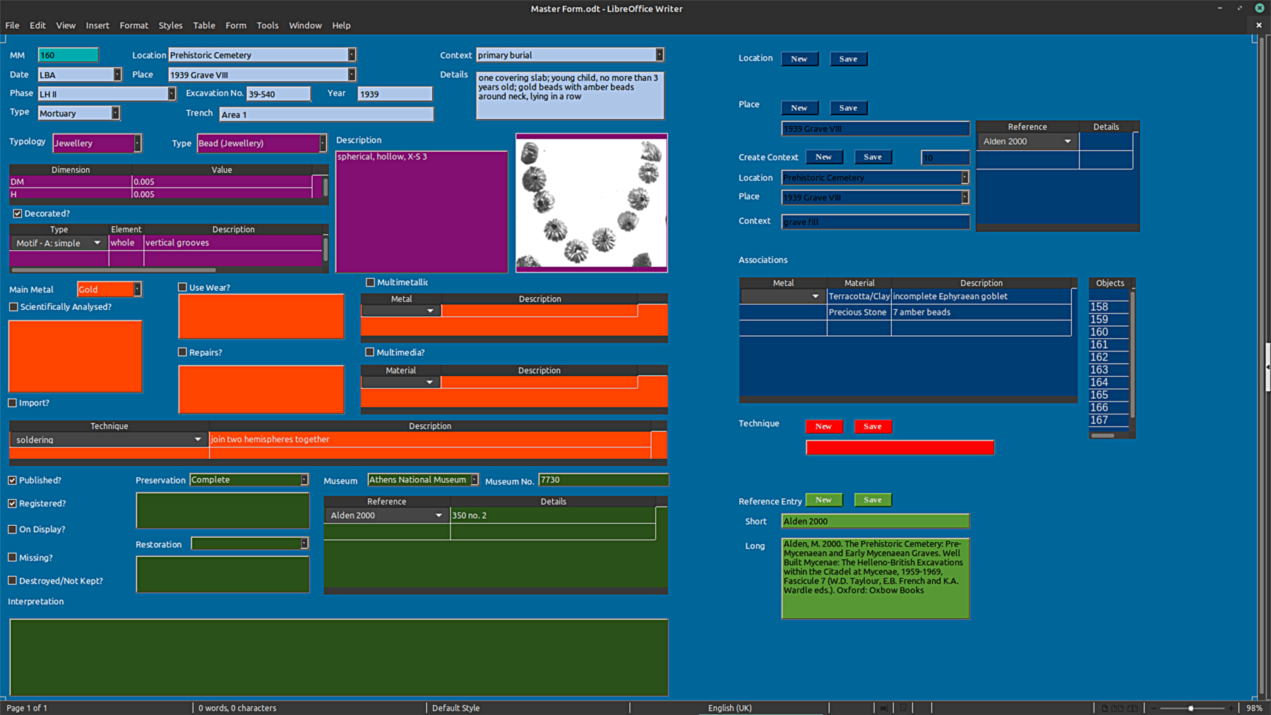 Forging Society at Late Bronze Age Mycenae – Faculty of Archaeology UW