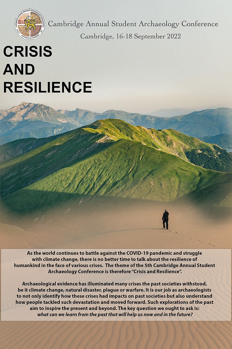 Call for sessions: 5th Cambridge Annual Student Archaeology Conference ...
